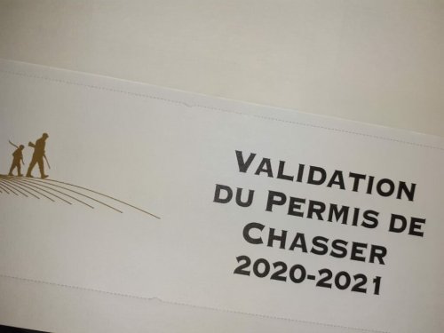 Validation annuelle du Permis de Chasser - Site officiel de l'Union ...